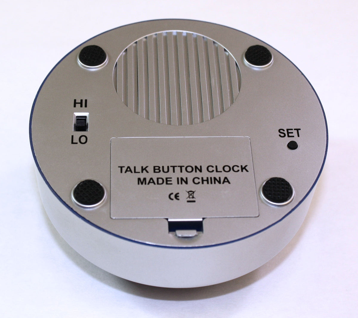 Clock - Talking One Tap Clock with Time and Date – Cleveland Sight Center